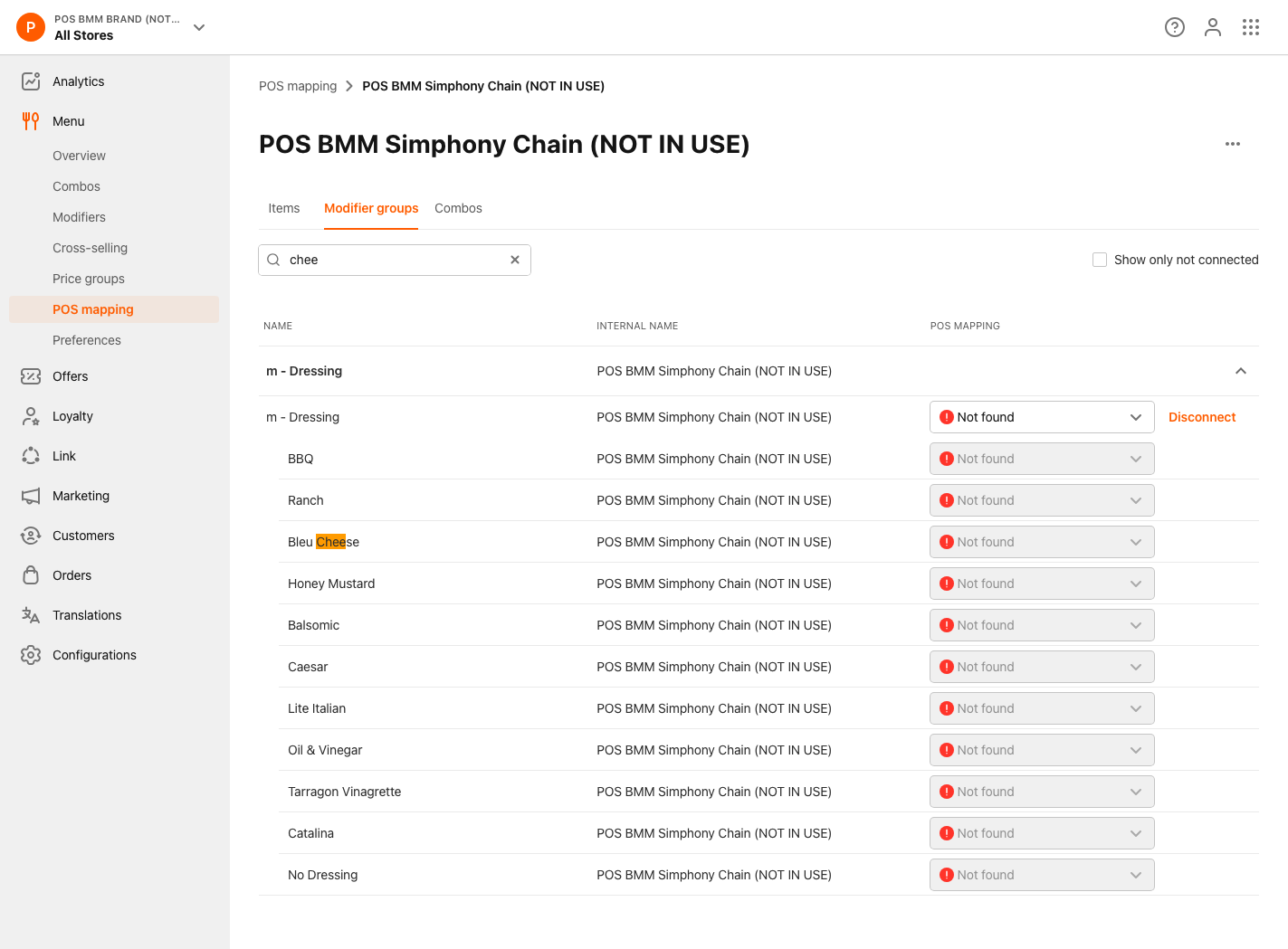 How to map Modifier Group and Modifiers to the POS? – PAR MENU Knowledge Base