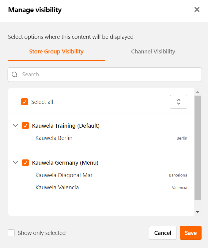 Multi-Chains Menu transition to Brand Menu Guide – PAR Ordering Knowledge Base