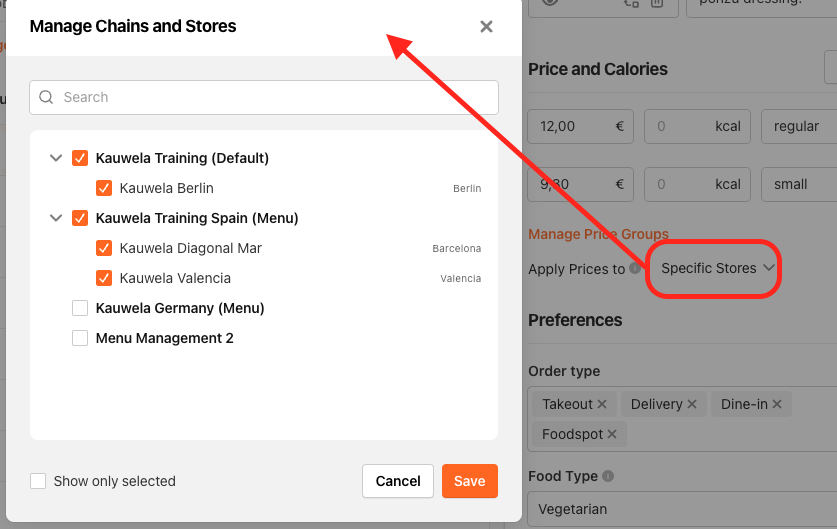How to change Item price? – PAR Ordering Knowledge Base