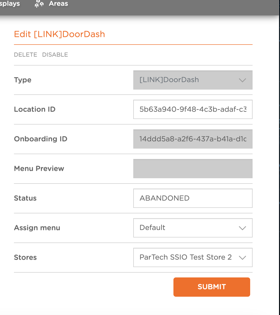 DoorDash aggregator (PAR Link) - Onboarding Guide – PAR Ordering Knowledge Base