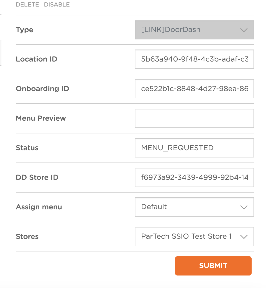DoorDash aggregator (PAR Link) - Onboarding Guide – PAR Ordering Knowledge Base